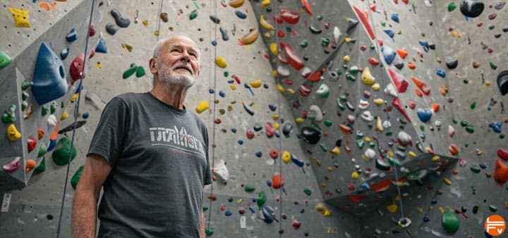 Seniors : peut-on démarrer l’escalade en salle après 60 ans